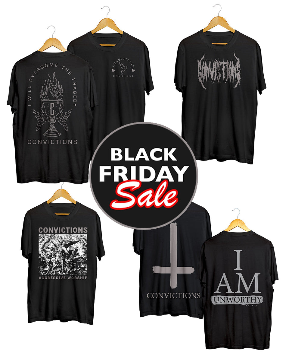 BLACK FRIDAY 2024 – Official Convictions Merchandise